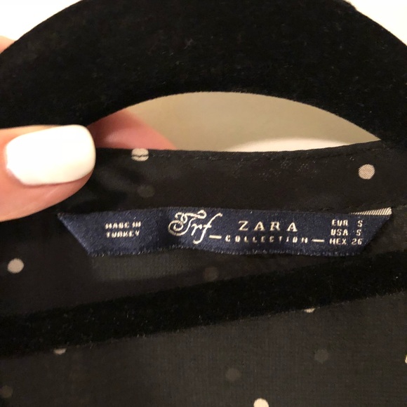 Zara | Tops | Zara Semi Sheer Top | Poshmark